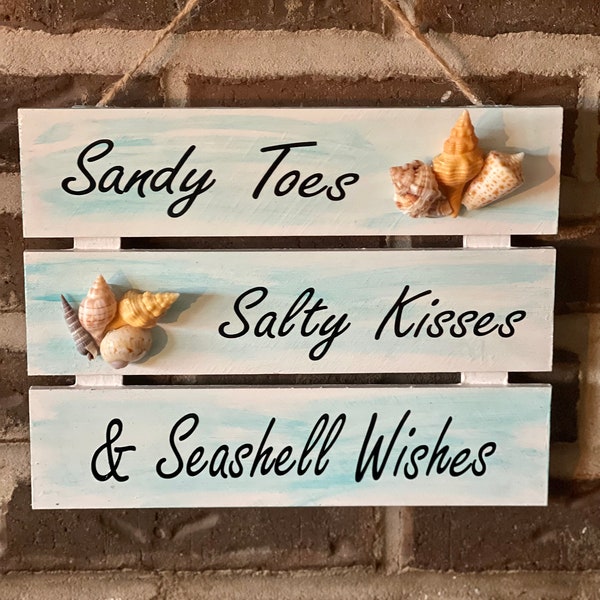 Seashell Sign - Etsy