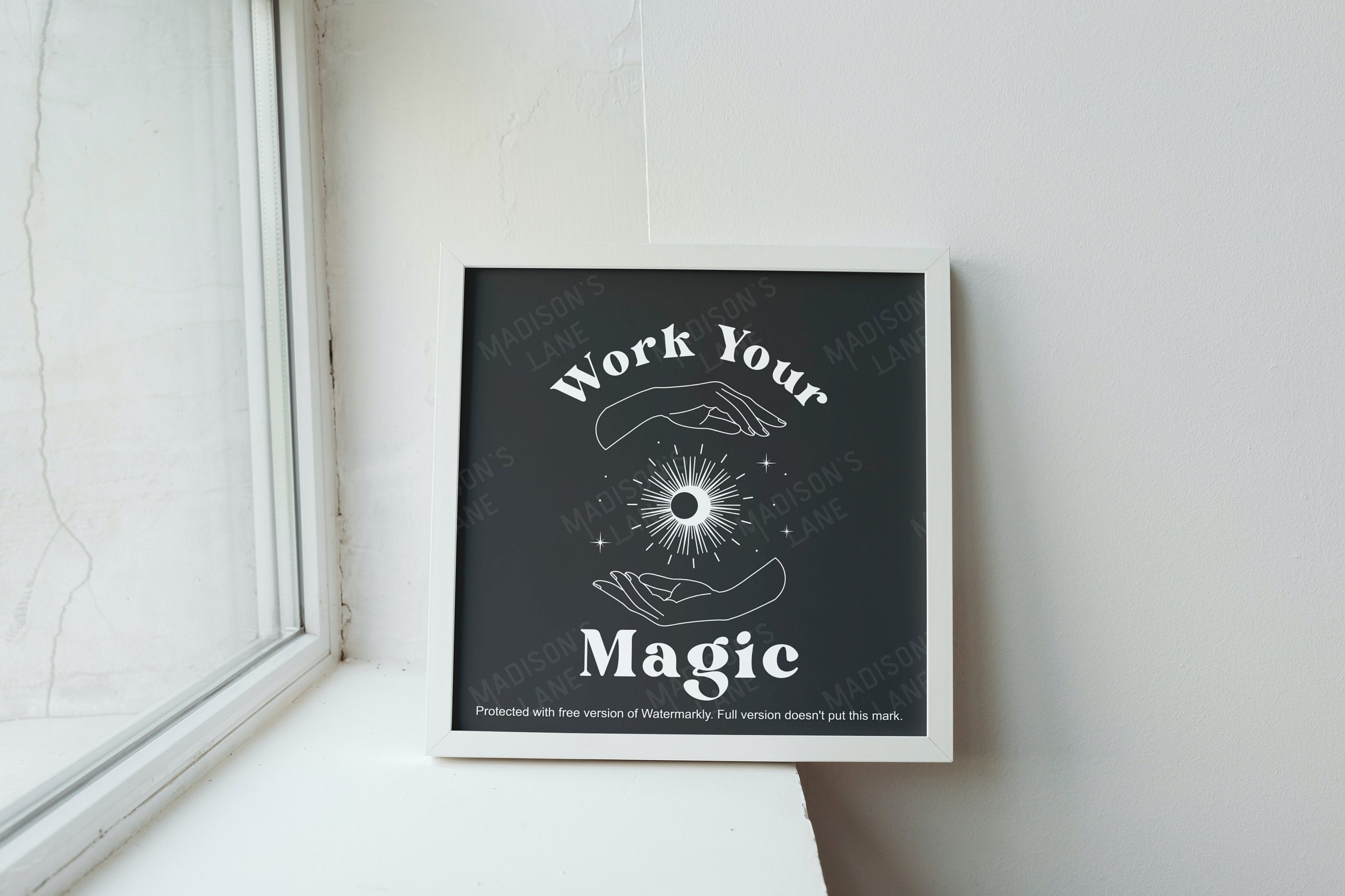 Work Your Magic Art Graphic Print - Etsy