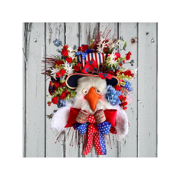 Bald Eagle Wreath - Etsy