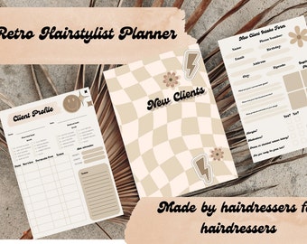Blank Hair Cutting Head Sheets PDF Printable A4 Size for Hairdressing ...