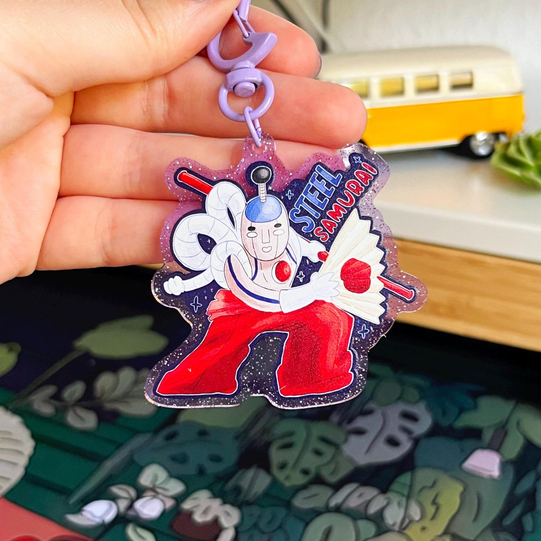 Steel Samurai Acrylic Charm | Phoenix Wright Ace Attorney Charm ...