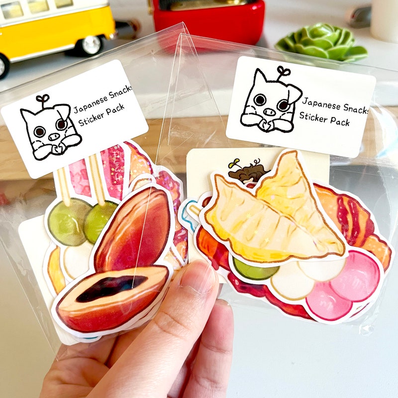 Japanese Sticker Pack - Etsy