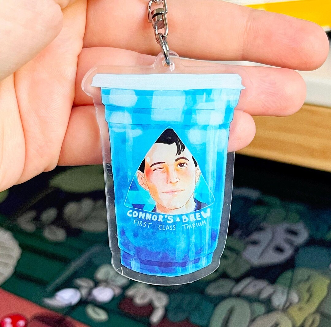 Connor Thirium DBH Acrylic Charm Detroit Become Human Inspired Acrylic ...