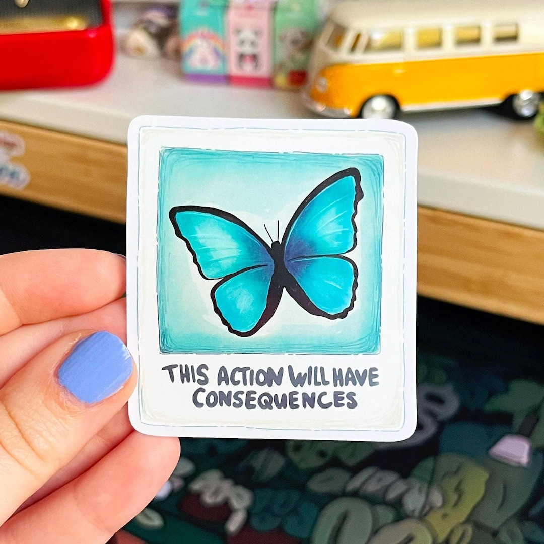 Life is Strange This Action Will Have Consequences Polaroid Matte Clear ...