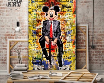 Mickey Mouse A3 - Etsy