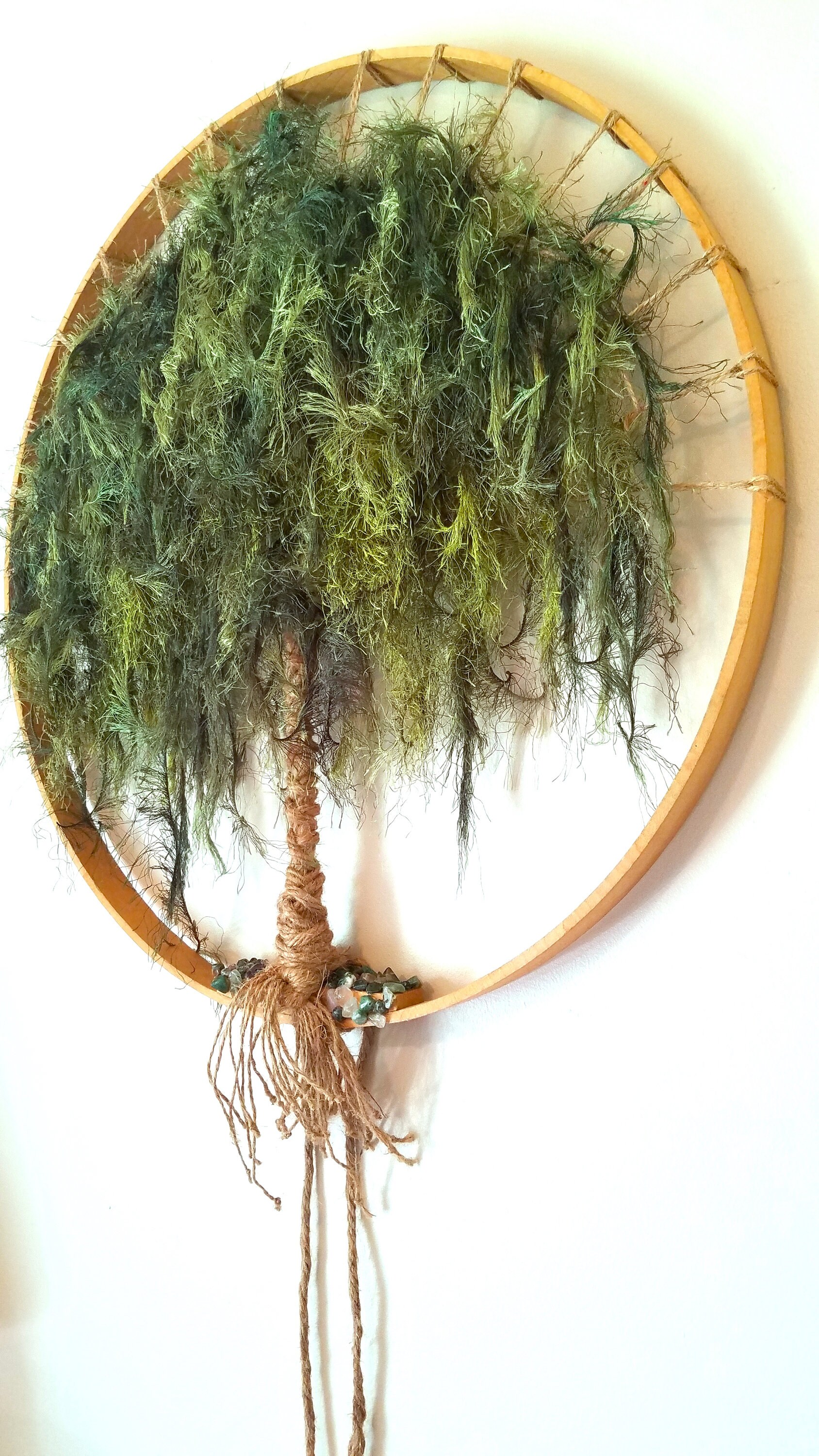 Large Woven Wall Art Tree - Etsy