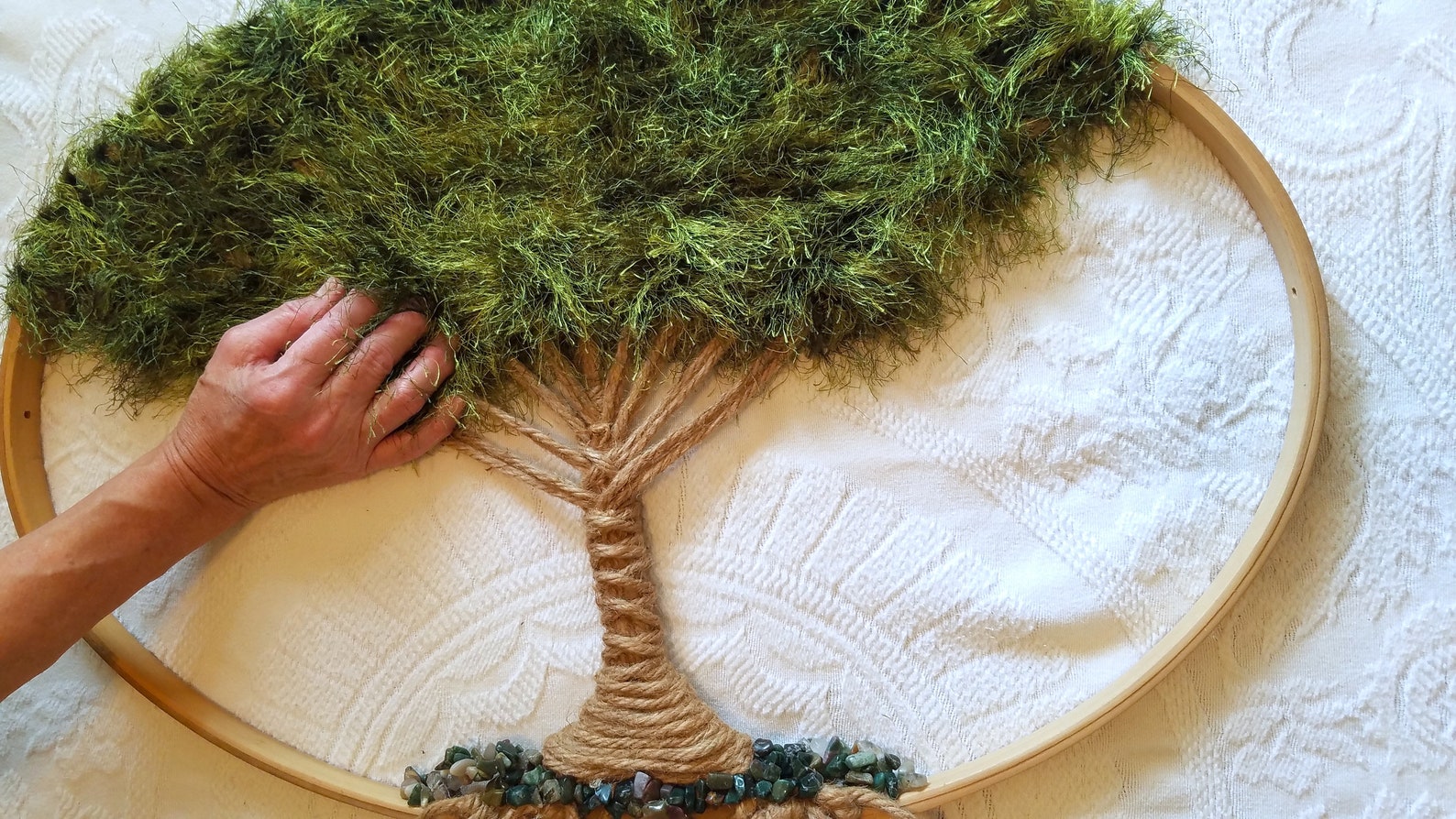 Woven Tree Wall Art, Large - Etsy
