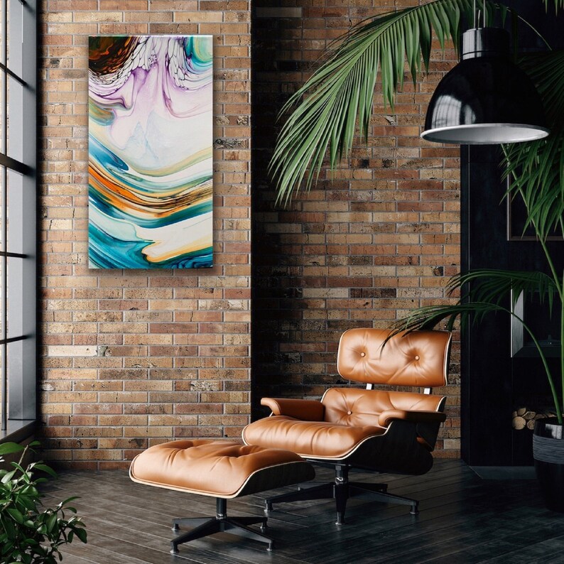 Abstract Original Art Created by My Wife the Artist - 16" X 20 ...