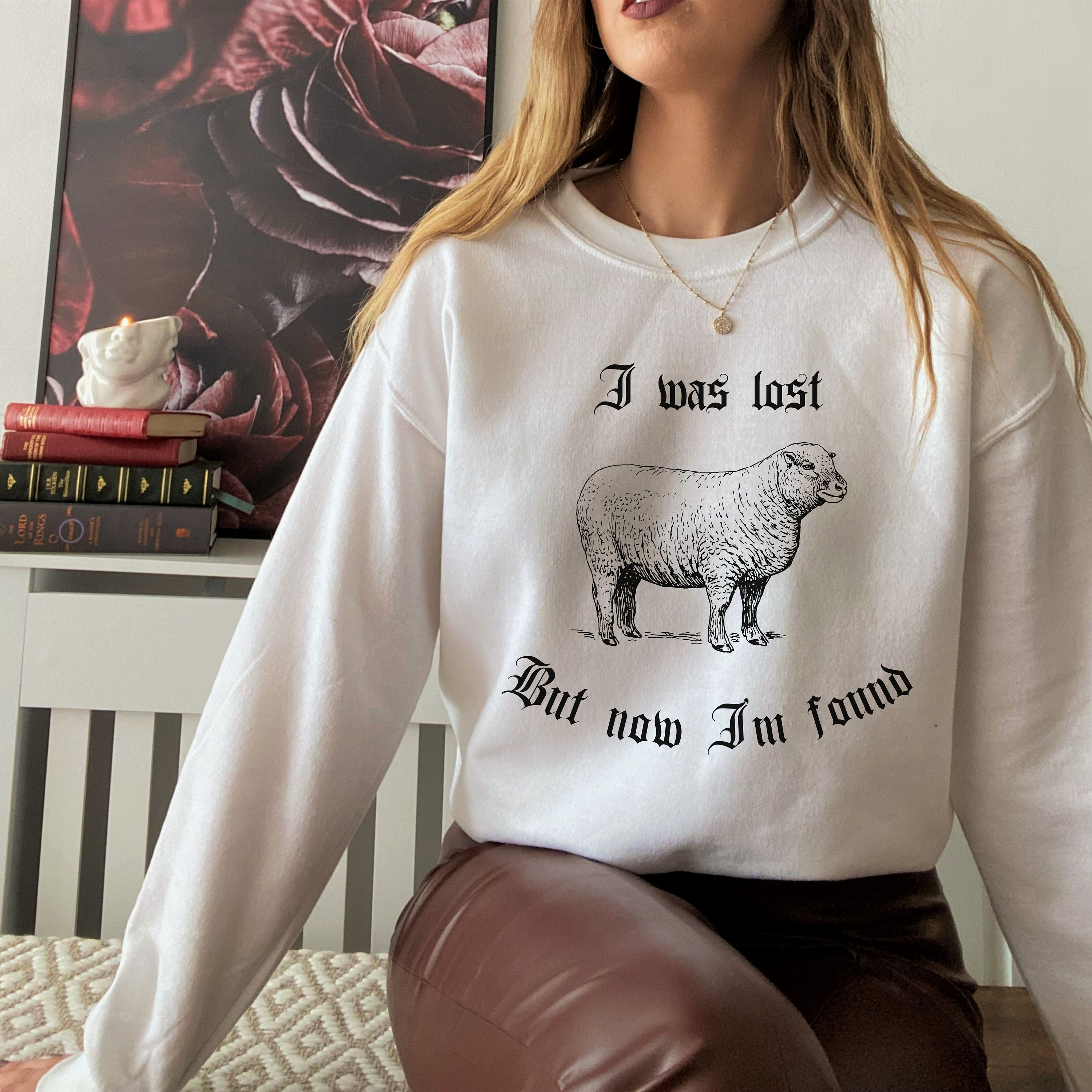 Christian Crewneck Goth Aesthetic Christian Streetwear Spiritual Quote ...