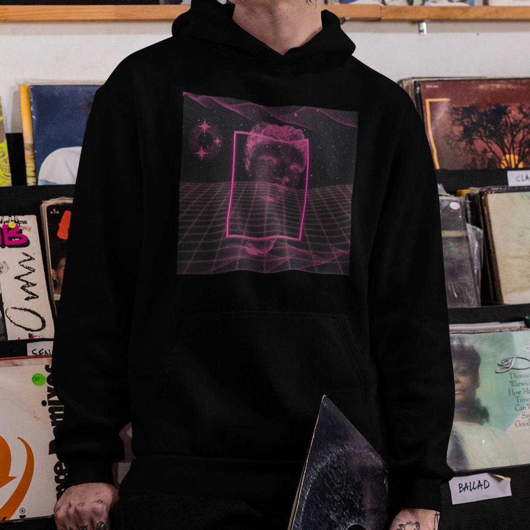 Vaporwave Hoodie Synthwave Lofi Aesthetic Clothing Renaissance ...