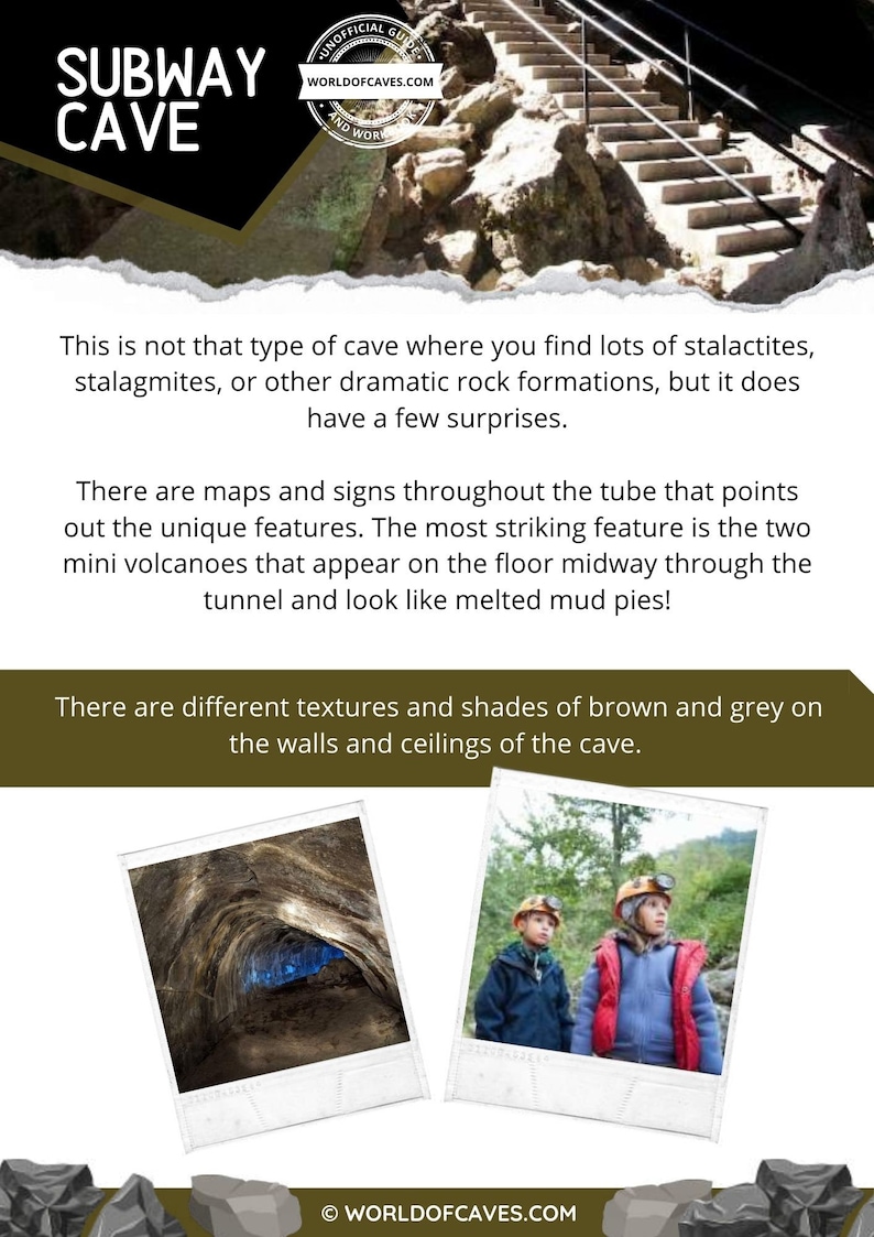 Subway Cave Caves Cave Guide Digital Download Printable - Etsy