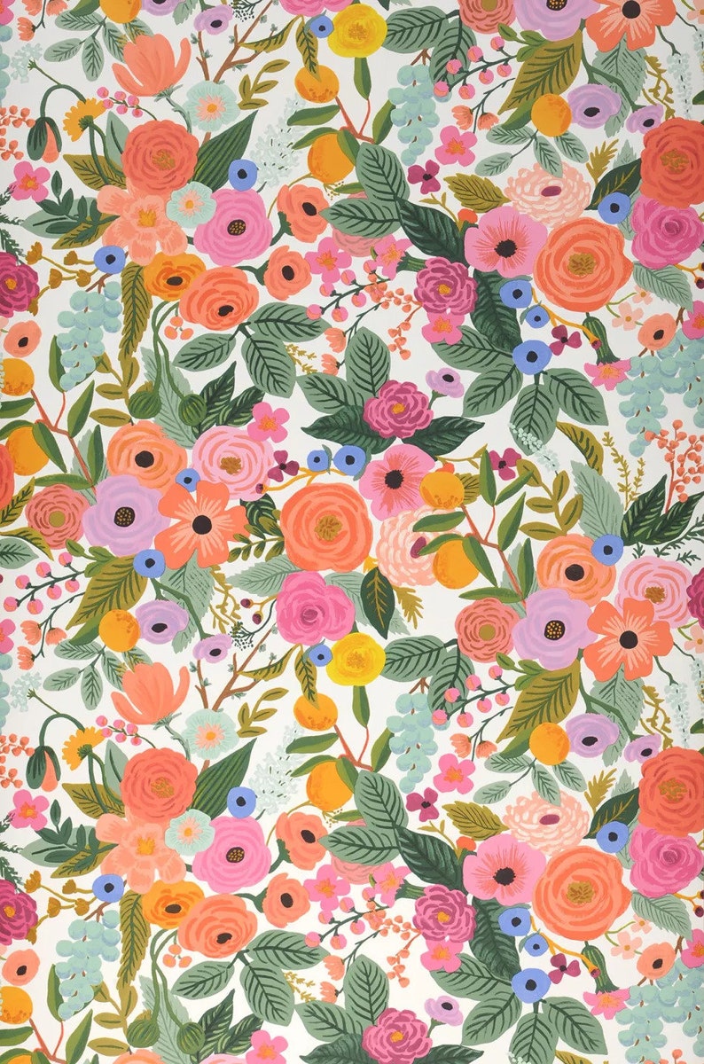 Vintage Wallpaper Country Boho Home Decor Sold per Full Roll - Etsy