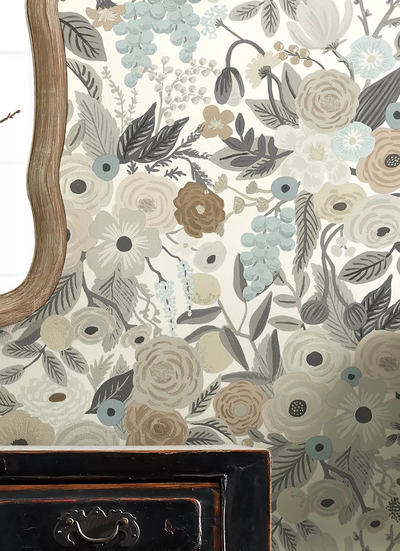 Vintage Wallpaper Country Boho Home Decor Sold per Full Roll - Etsy