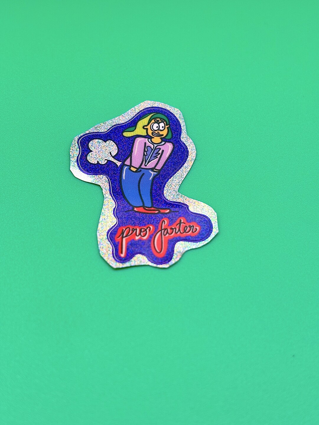 Professional Farter Sticker - Etsy