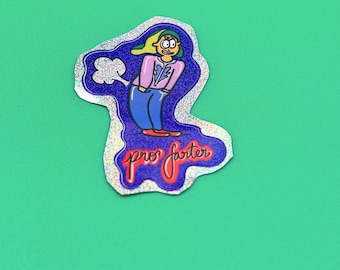 Farting Stick Figure Vinyl Sticker - Etsy