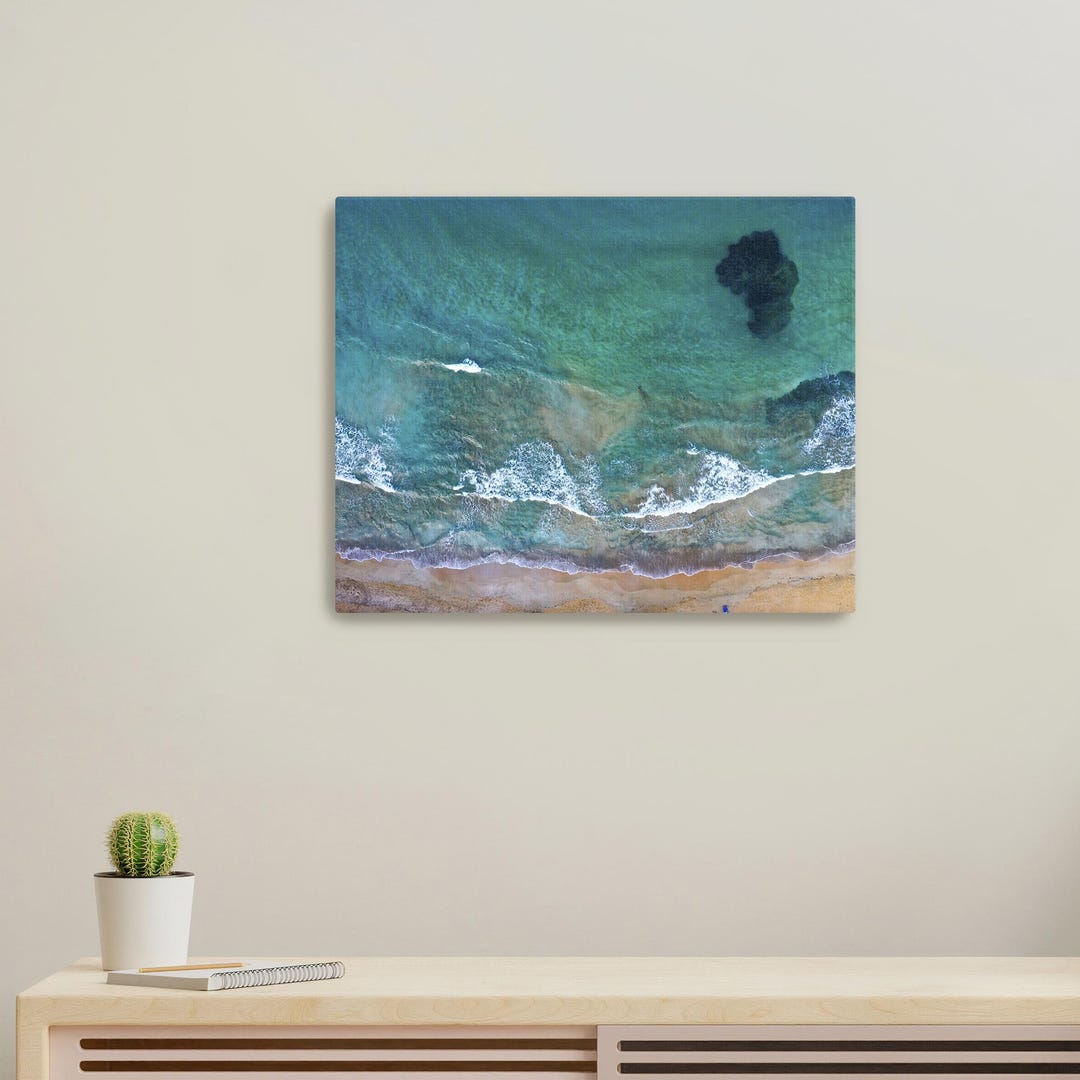Luquillo Beach Playa Azul, Photography Canvas Print Puerto Rico 8X10 - Etsy