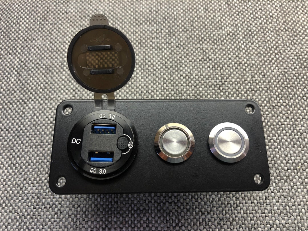 Switch/outlet Plate- 12 Volt - Etsy