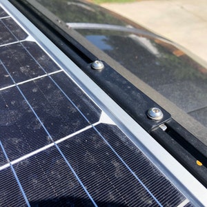Solar Panel Bracket- Flush Mount - Etsy