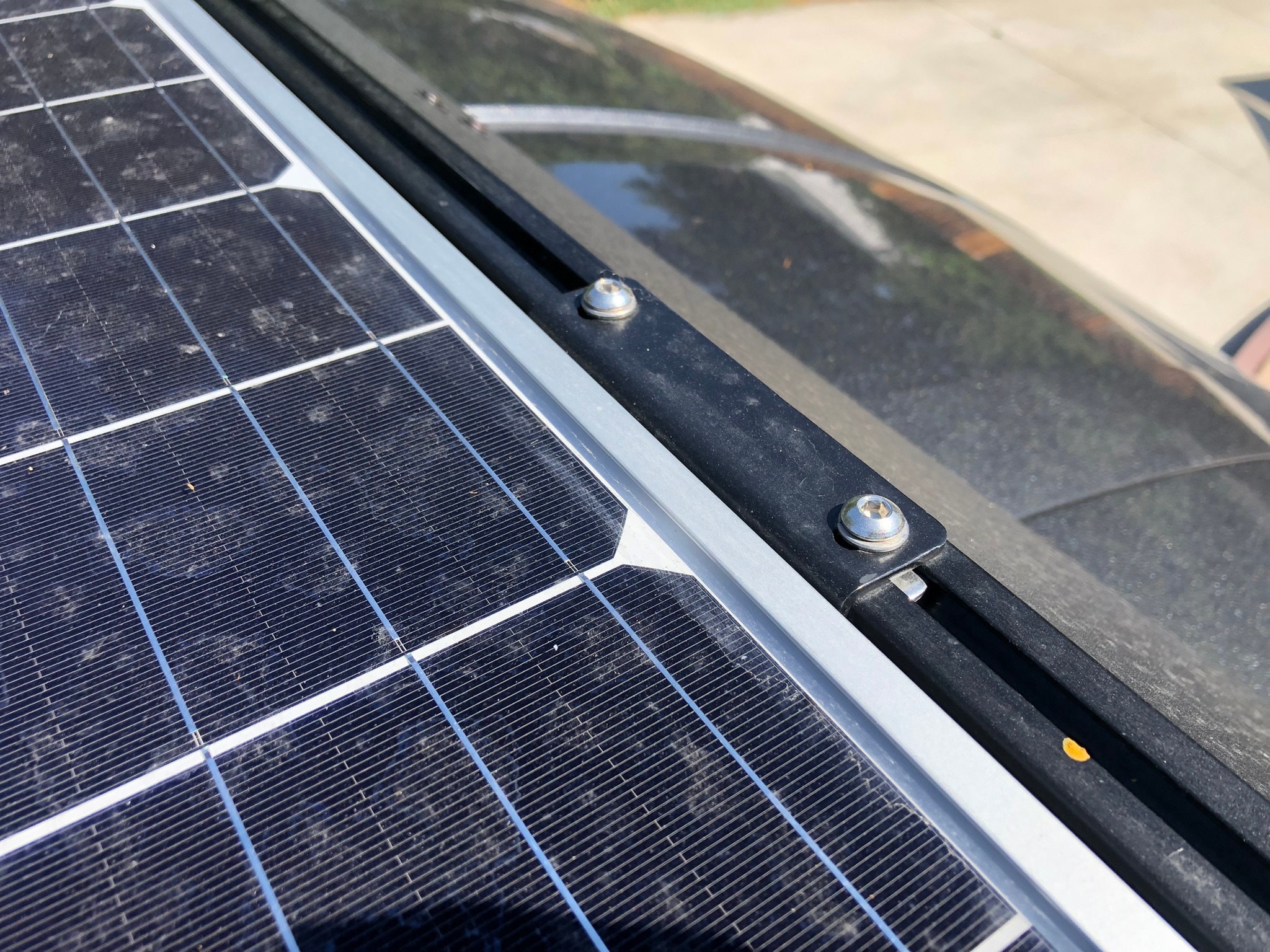 Solar Panel Bracket- Flush Mount - Etsy