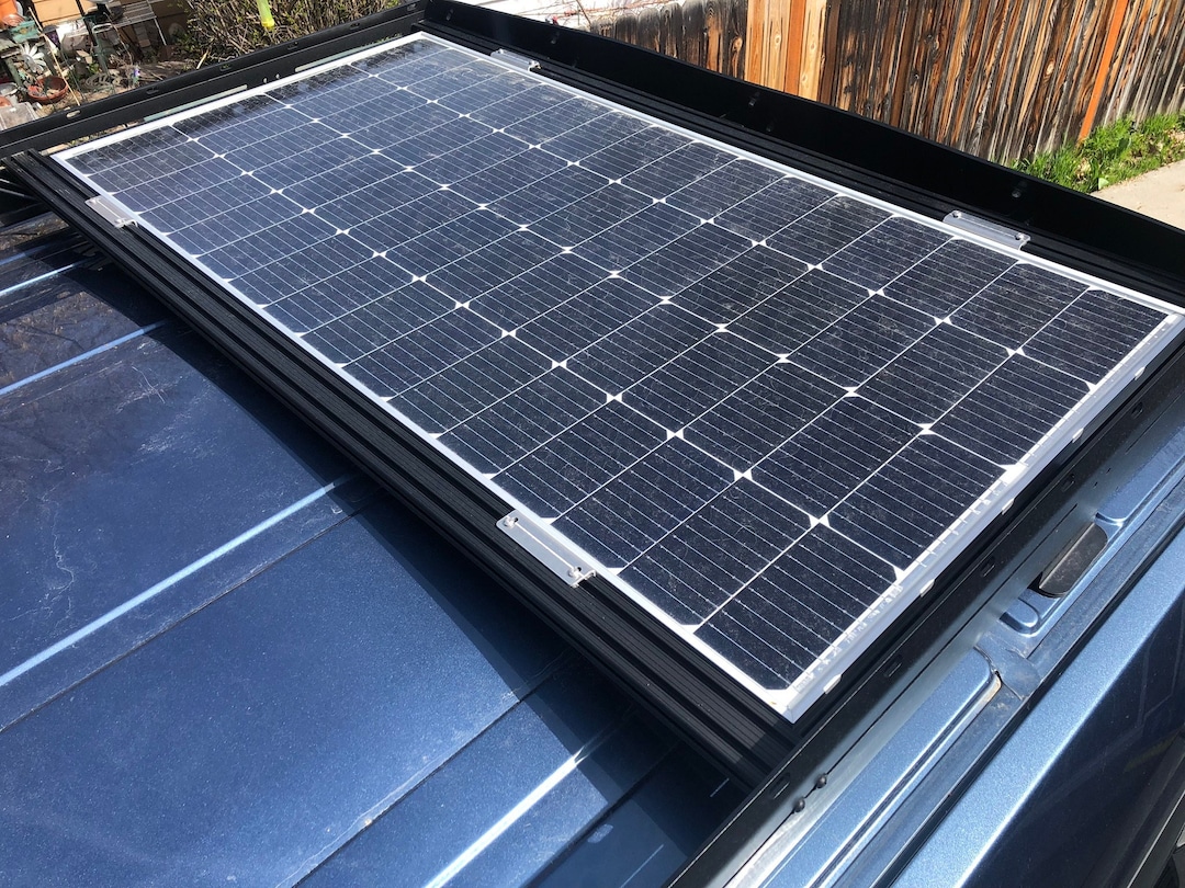 Solar Panel Bracket- Flush Mount - Etsy