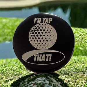 Stainless Steel Golf Ball Marker | Laser Engraved - Etsy