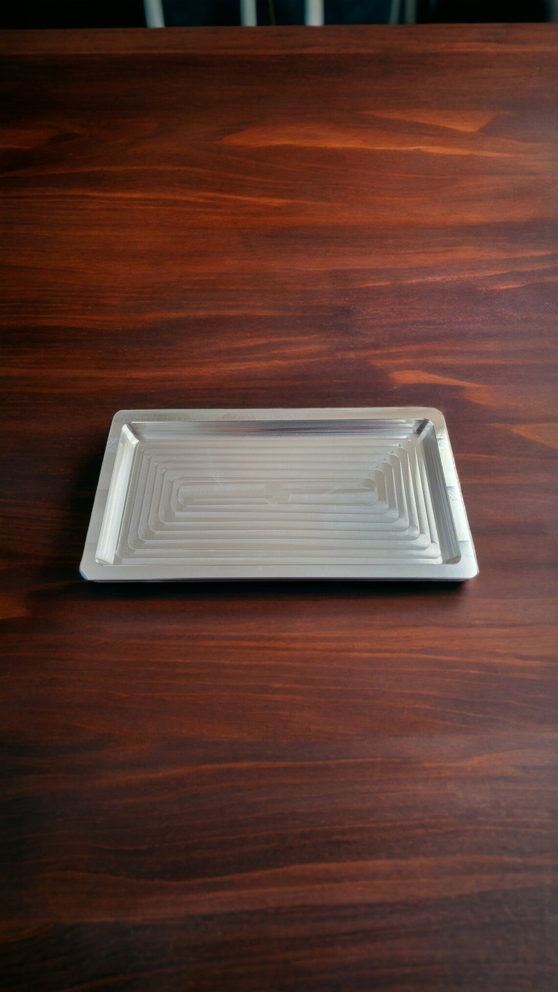 CNC Machined Billet Aluminum Valet Tray Catch All Tray Rolling - Etsy