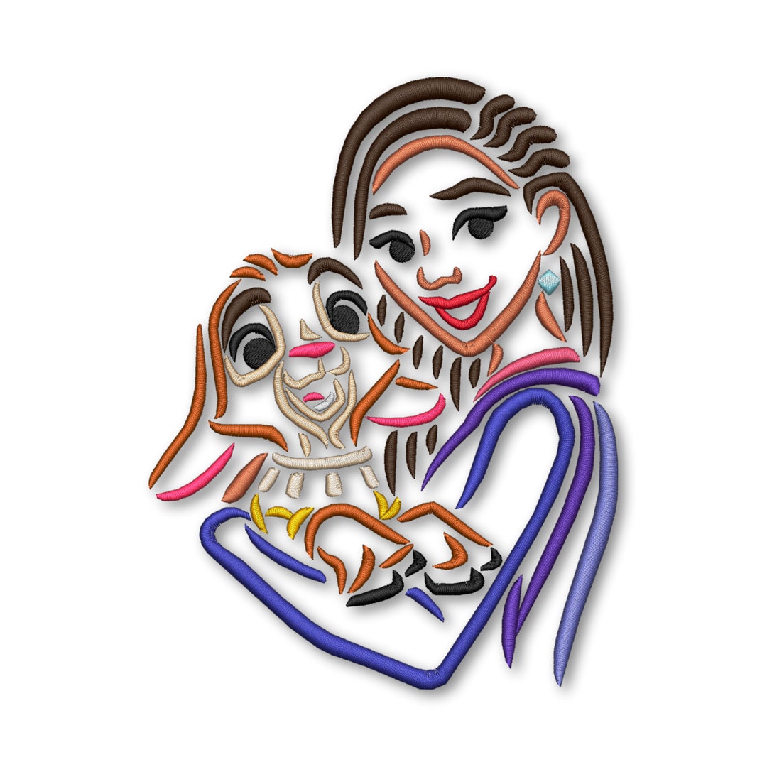 Wish Asha Valentino Embroidery Machine Design Instant Download Digital ...