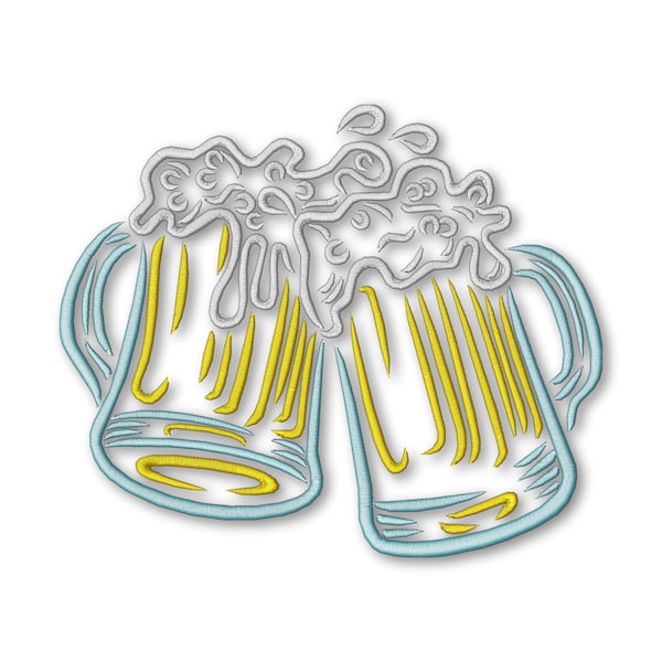 Beer Embroidery Designs - Etsy