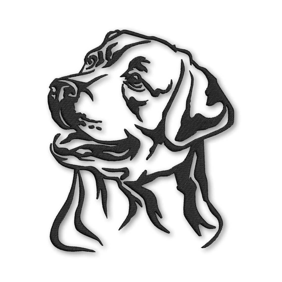 Labrador Dog Embroidery Design Instant Download Digital File - Etsy