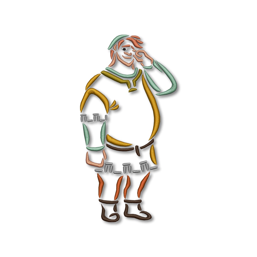 Wish Simon Embroidery Machine Design Instant Download Digital File PES ...