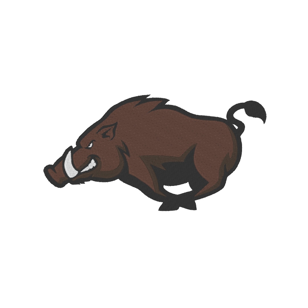 Wild Hog Embroidery Design Instant Download Digital File - Etsy