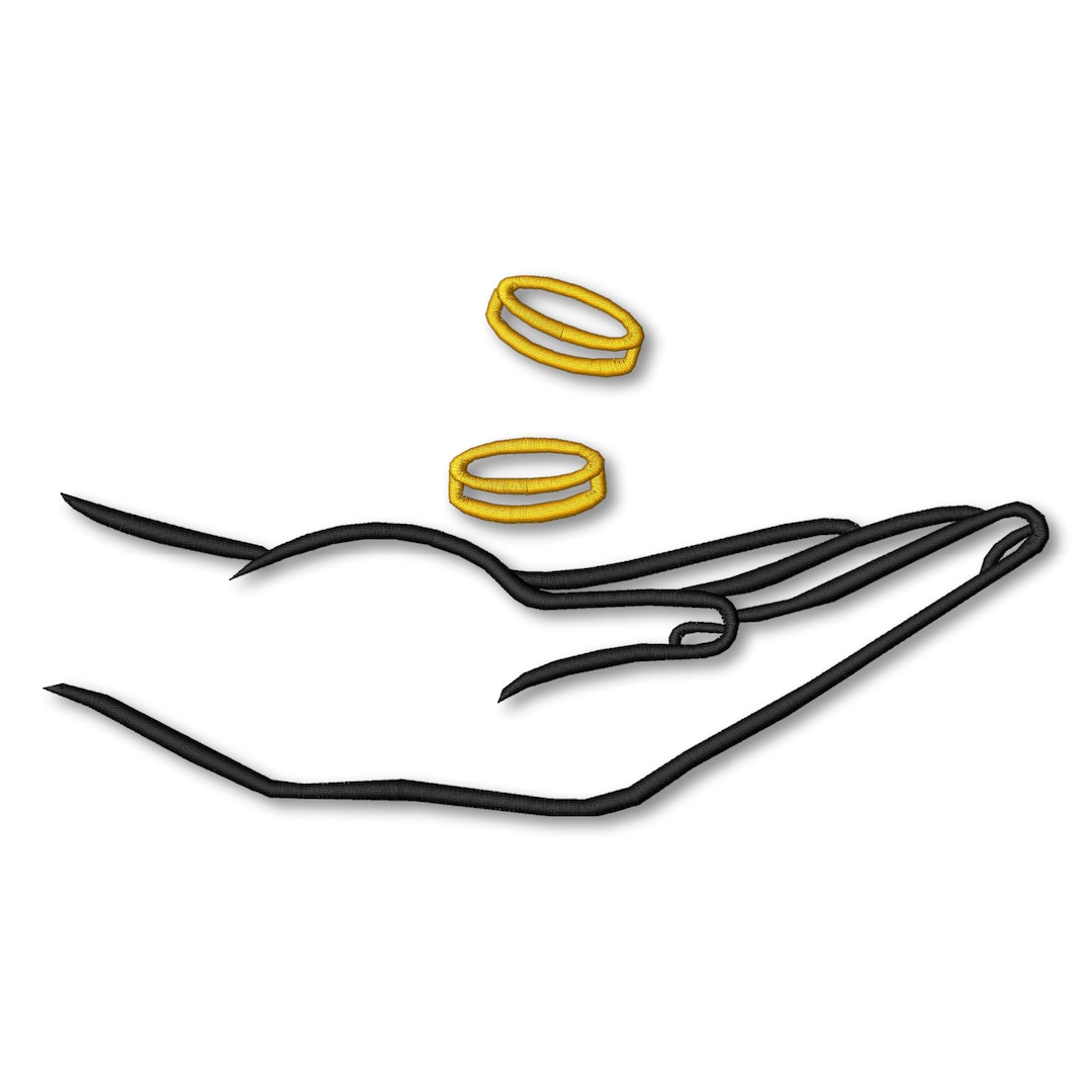 Coins on Hand Embroidery Machine Design Instant Download Digital File ...