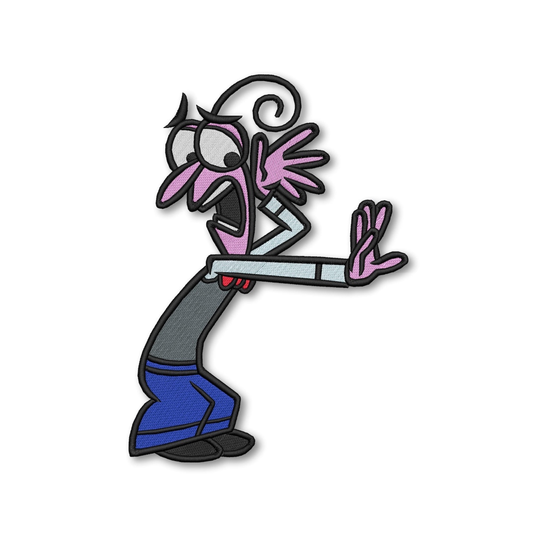 Fear Inside Out 2 Embroidery Machine Design Instant Download Digital ...