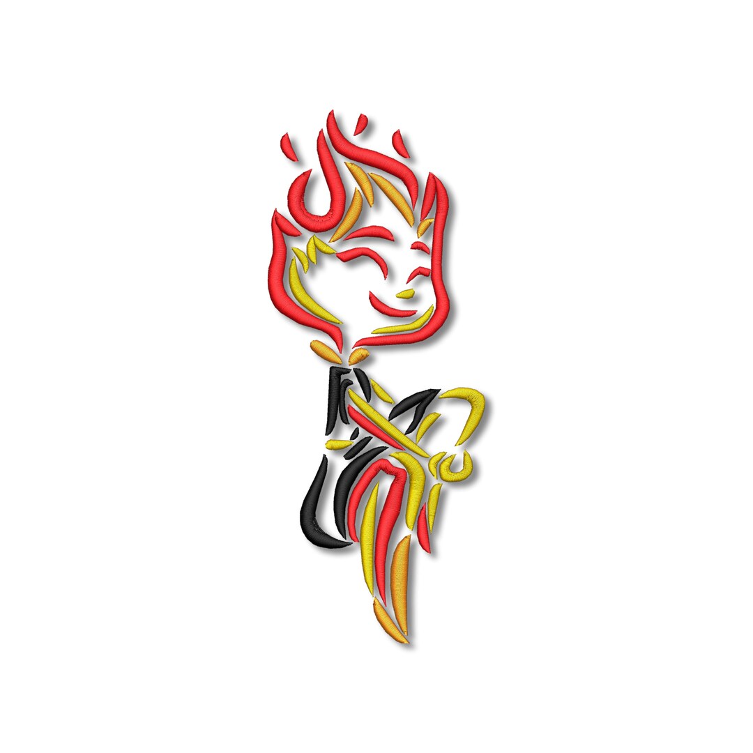 Ember Elemental Lumen Embroidery Machine Design Instant Download ...