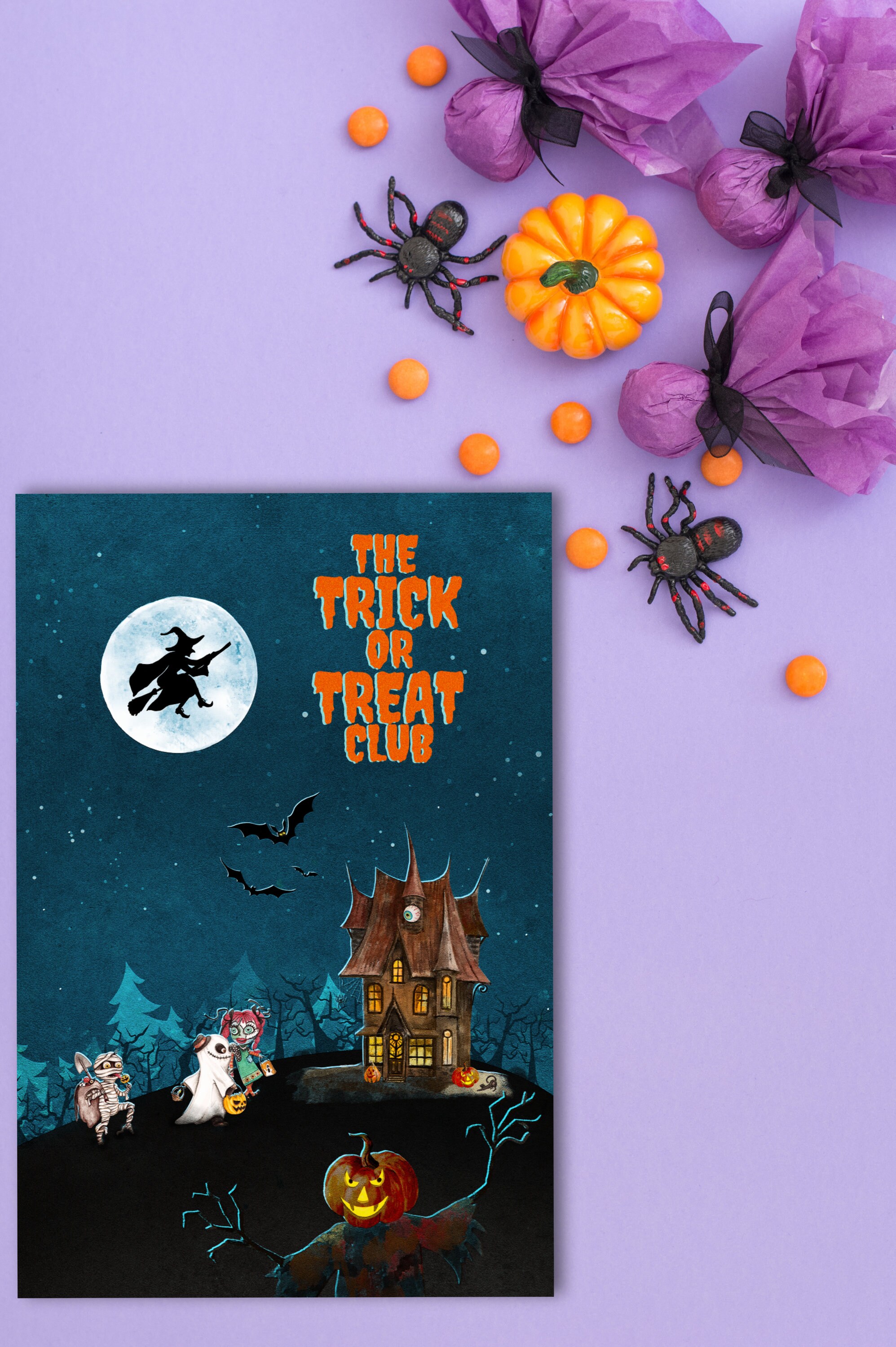 The Trick or Treat Club Poster: Digital Print Download + Poem Version ...
