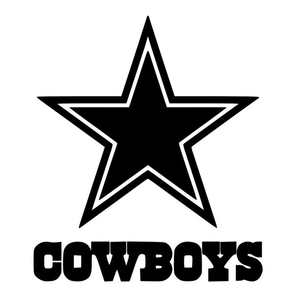 Dallas Cowboys Decal Stickers - Etsy