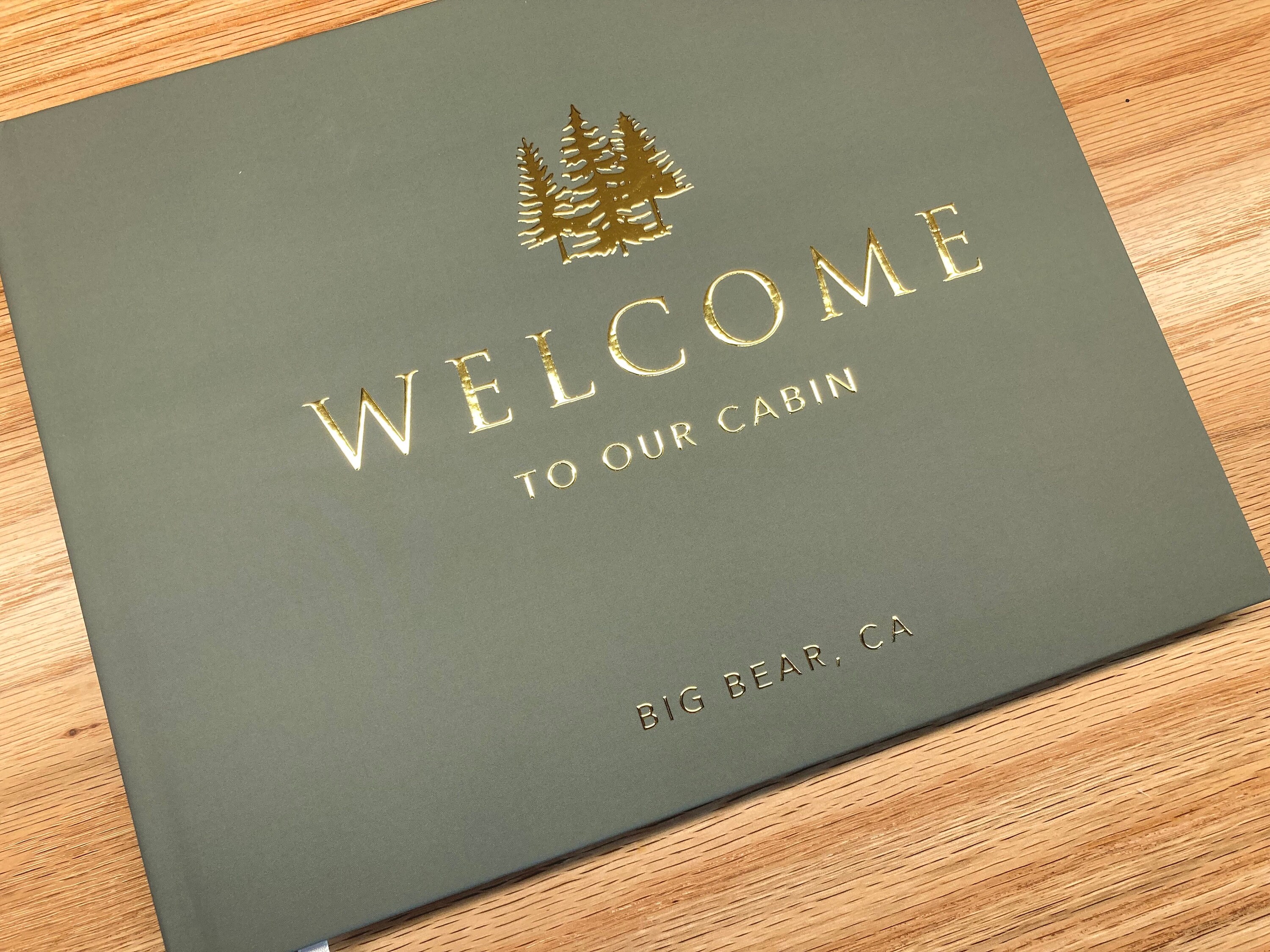 Cabin Guestbook | Vacation Rental Guest Book | Lake House Guest Sign in ...