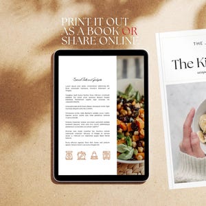 Editable Cookbook Template | Make Your Own Family or Personal Cookbook ...