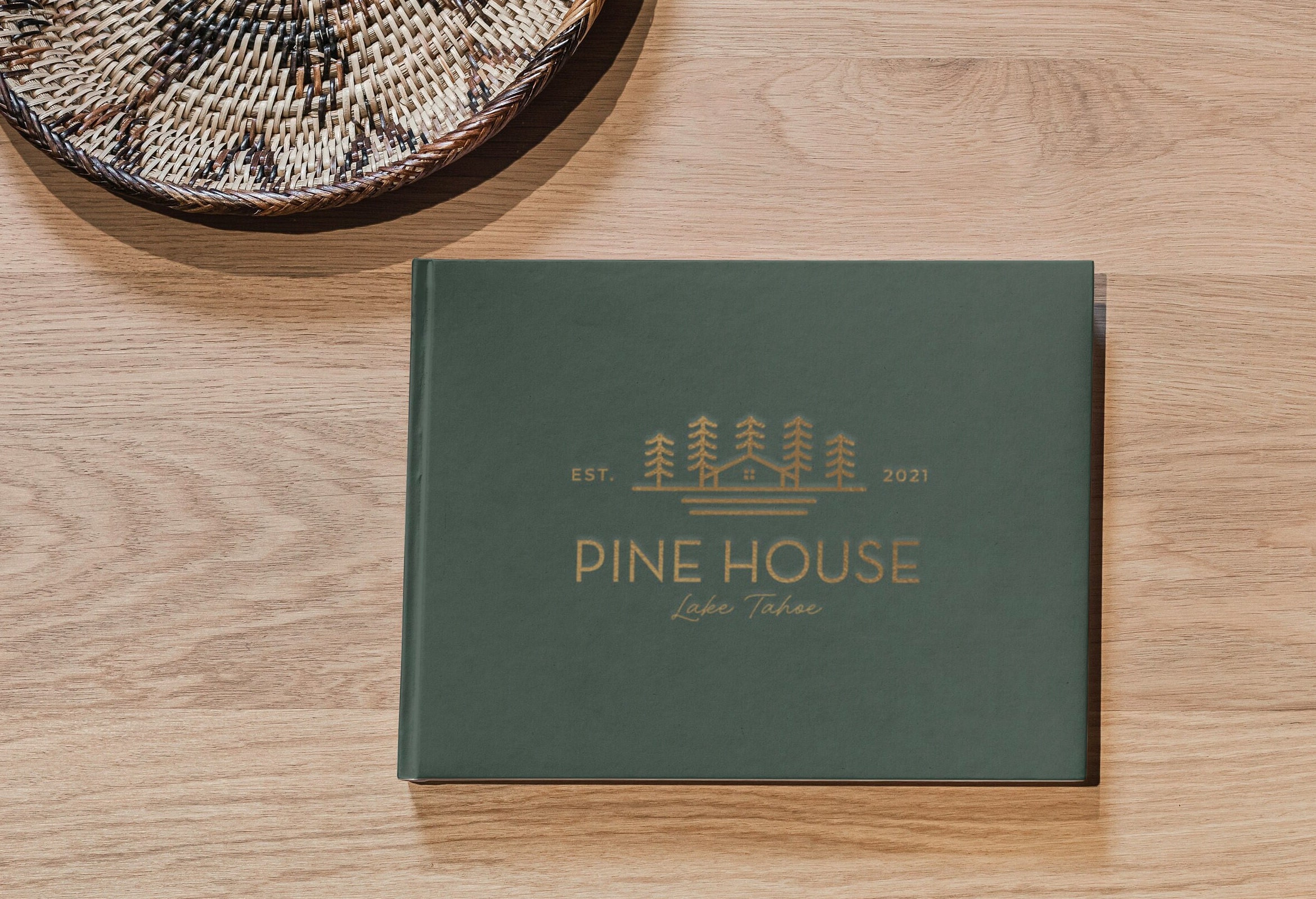 Pine Tree Cabin Guestbook | Vacation Rental Guest Book | Mountain Home ...