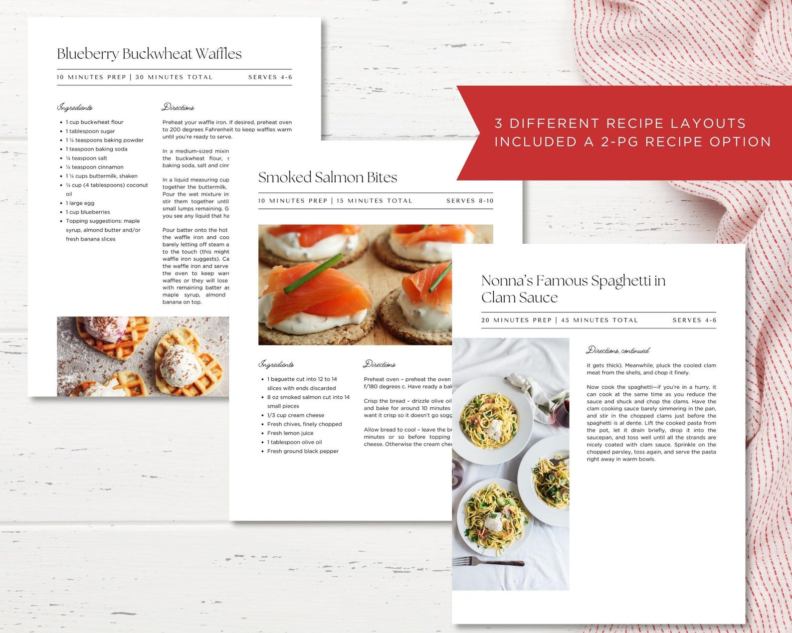 Editable Cookbook Template | Make Your Own Family or Personal Cookbook ...