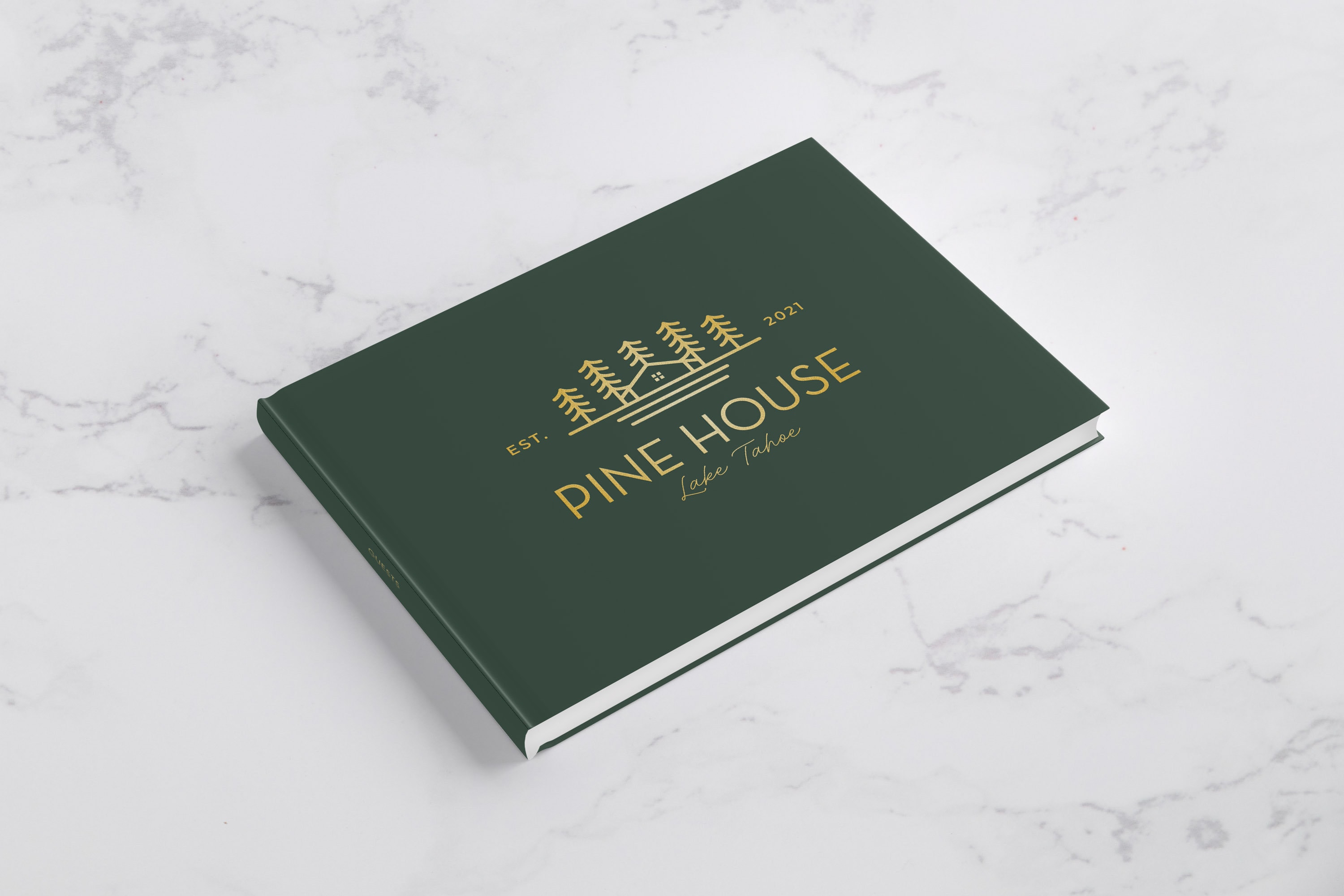Pine Tree Cabin Guestbook | Vacation Rental Guest Book | Mountain Home ...
