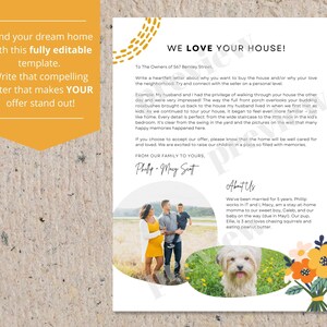 Friendly I Love Your Home Letter to Seller | Home Real Estate Proposal ...