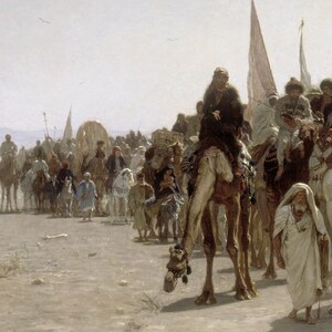 Cervan Orientalist Oil Panting.high Quality Canvas Printing - Etsy