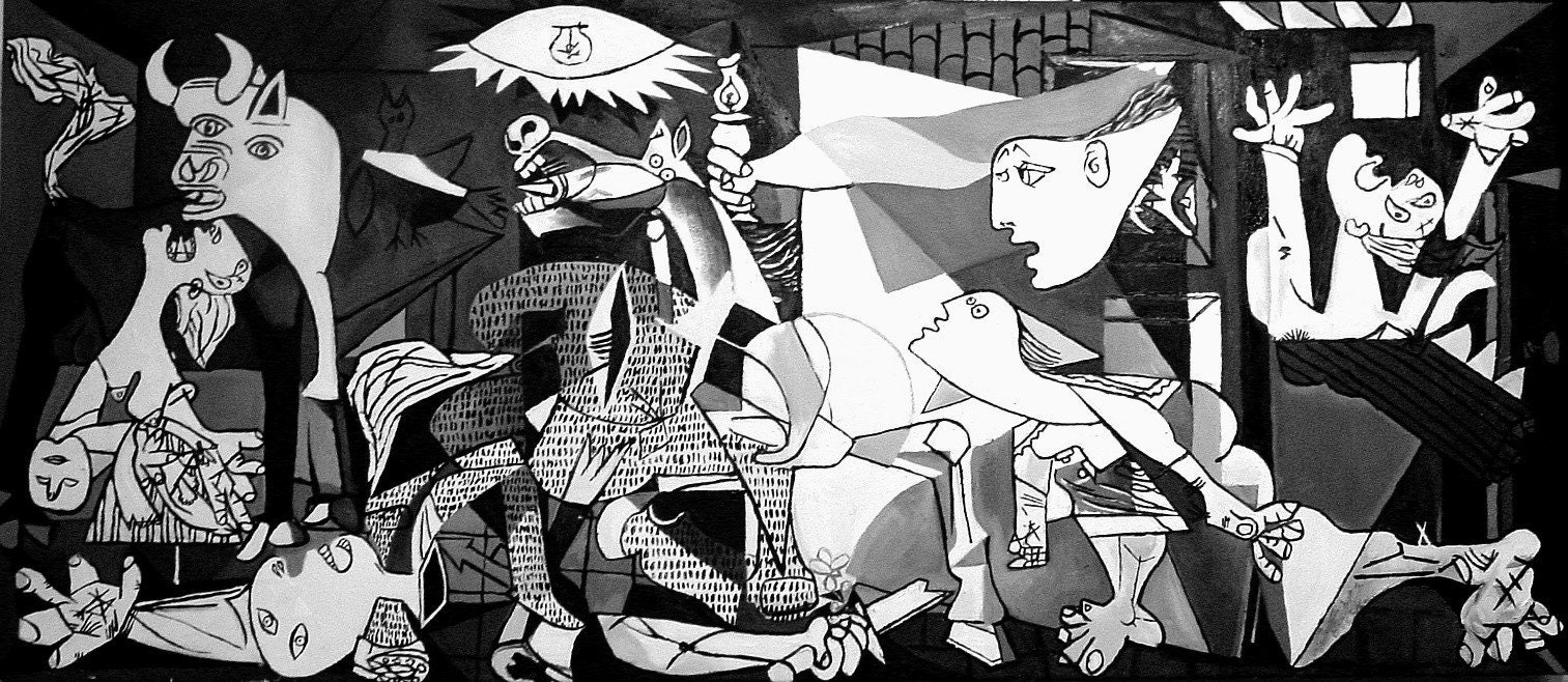Guernica(1937)-pablo Picasso.high Quality Canvas Printing - Etsy