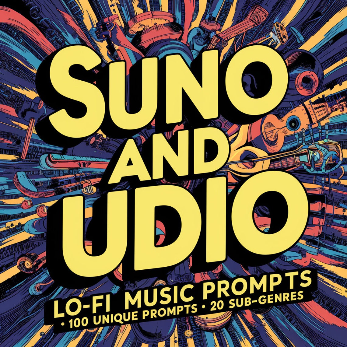 SUNO & UDIO - Lo-fi Music Prompts - 100 Unique Prompts - 20 Sub-genres ...