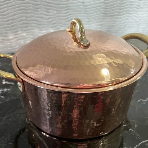 Handmade Copper Pot Copper Pot Cookware Modern Copper - Etsy