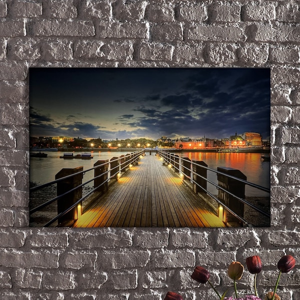 Led Lighted Canvas Art - Etsy