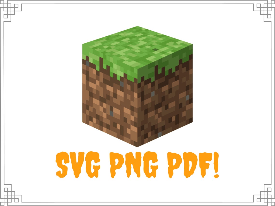 MINECRAFT LOGO Svg Png Pdf Minecraft Würfel Minecraft - Etsy.de