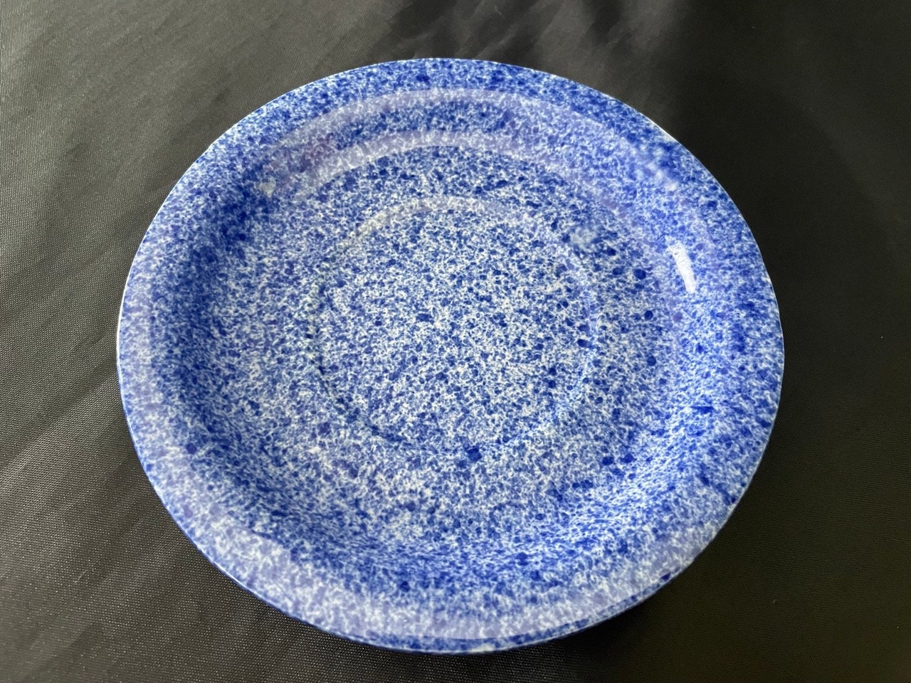 Vintage Cobalt Blue Spongeware / Splatterware Coffee or Tea Set - Etsy