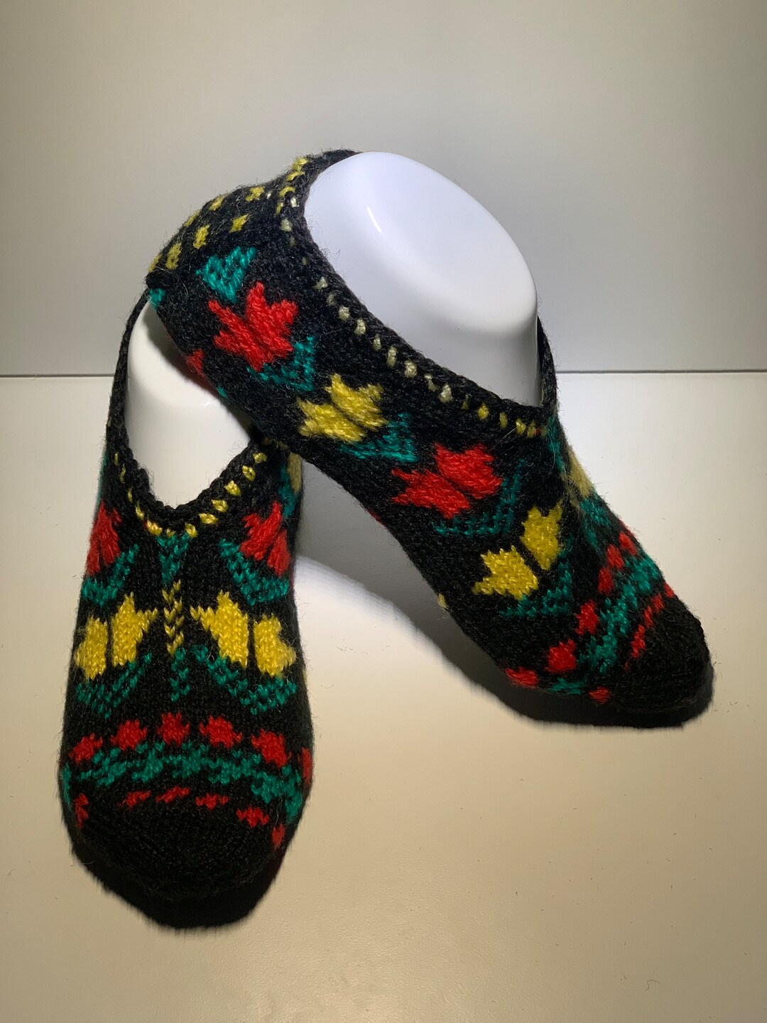 Knitted Slippers, Turkish Slippers, Winter Slippers, Crochet Slippers ...